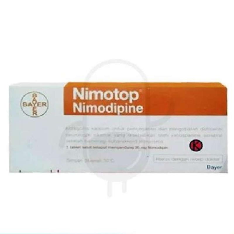 Jual Nimotop 30 Mg Box 50 Tablet Di Seller Apotek Madani Farma ...