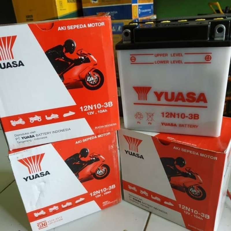 Jual Aki Yuasa 12n10 Vespa Sprint,binter,viar,tossa,nozomi,kaisar. Di Seller Tdr Autorace ...