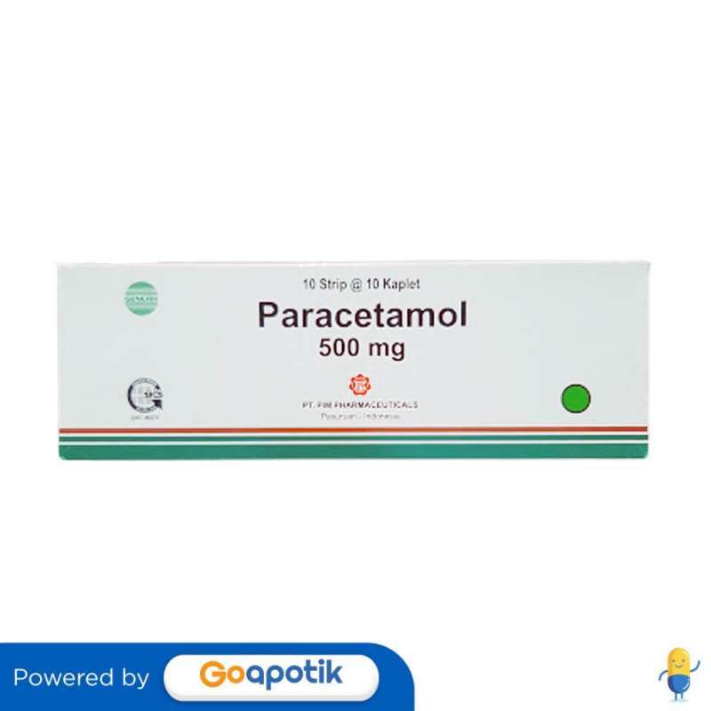 Jual Paracetamol Pim 500 Mg Box 100 Kaplet Di Seller Apotek Sumber ...
