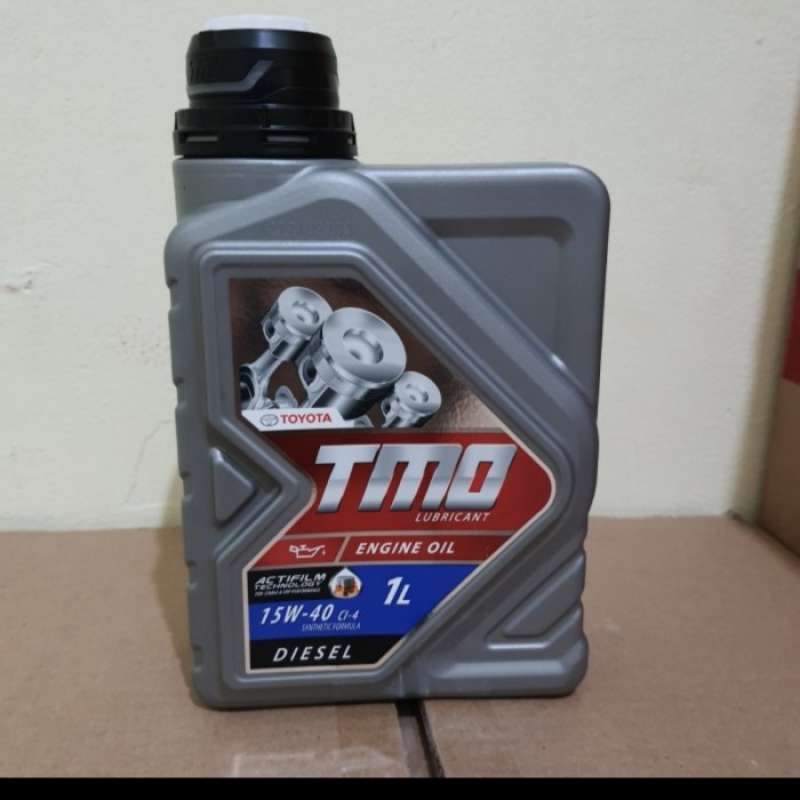 Promo oli mesin TMO 15W-40 diesel toyota genuine oli 1 liter Diskon 23% ...