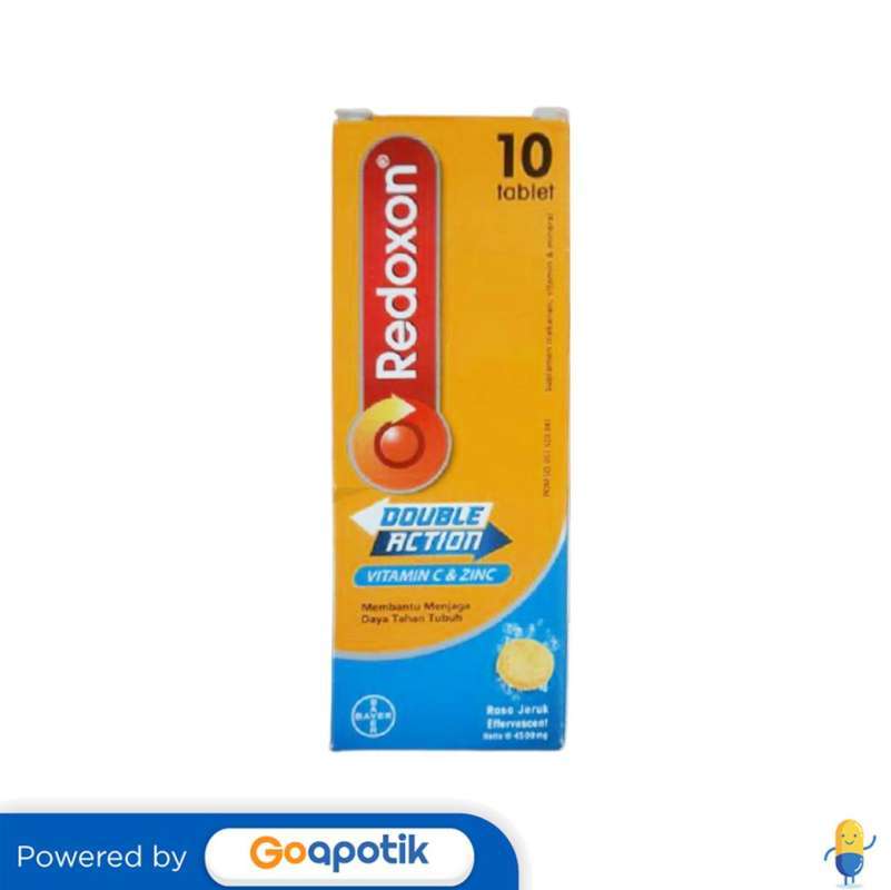 Jual Redoxon Double Action Rasa Jeruk Tube 10 Tablet Di Seller Apotek ...