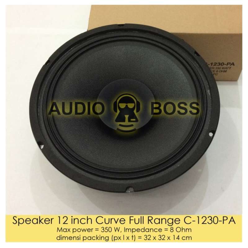 Promo Limited Speaker 12 Inch Curve Full Range C-1230-Pa / Speaker ...