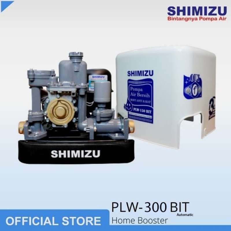Jual Shimizu Plw300bit Pompa Air Home Booster 250watt Pompa Booster Di ...