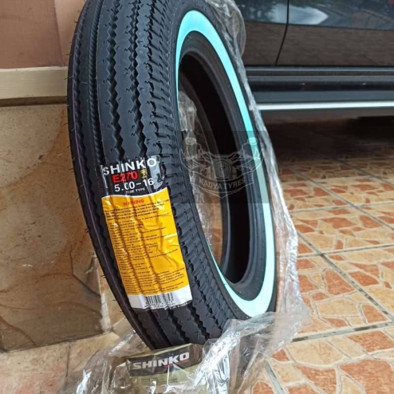 Promo Ban Shinko E270 White Wall 5.00-16 Diskon 23% Di Seller Karbura Store - Duri Kepa, Kota ...