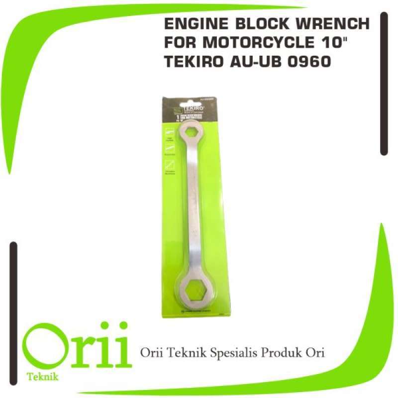 Jual TEKIRO ENGINE BLOCK WRENCH / KUNCI BLOK MESIN 10 BENGKOK AU-EB0960 ...