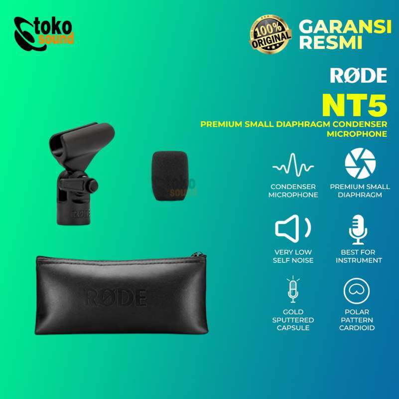 Jual Rode Nt5 Microphone Condenser Premium Small-diaphragm Di Seller ...