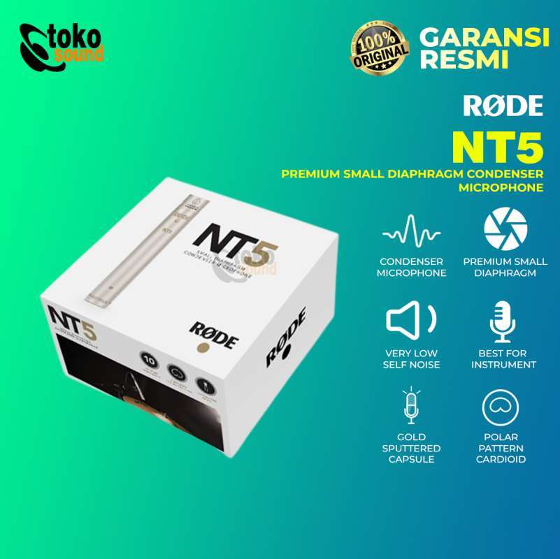 Jual Rode Nt5 Microphone Condenser Premium Small-diaphragm Di Seller ...
