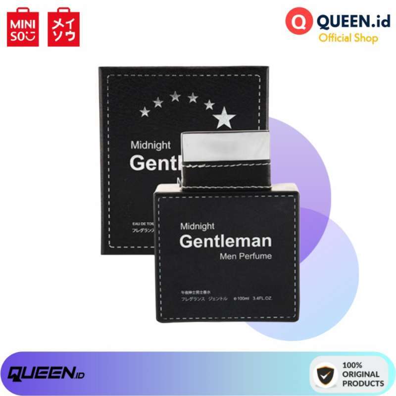 Promo Miniso Midnight gentleman Perfume 100ml - Parfum Pria EDP ...