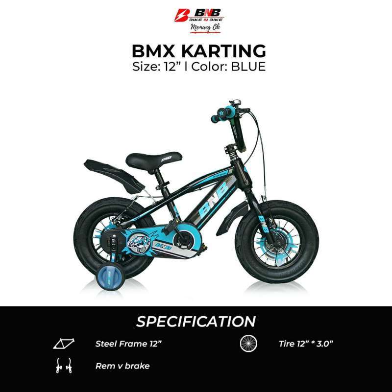 Jual Sepeda Anak BMX Karting Ban 3.00 12 inch BNB School Edition ...