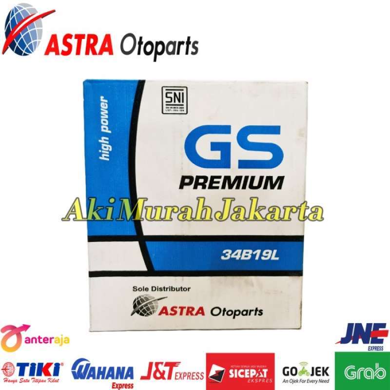 Jual Aki Mobil Suzuki Ertiga Gs Astra Premium 34b19l / Ns40zl 12v / 34ah - Sudah Di Isi Di ...