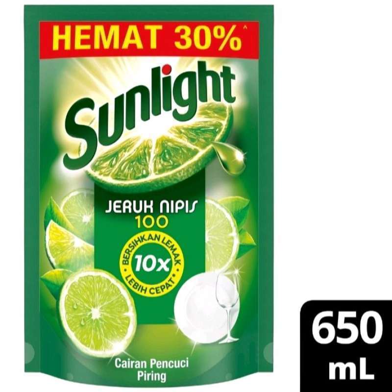 Promo Sunlight 650 ml Diskon 23% di Seller 3z_mart - Cluster duta asri ...