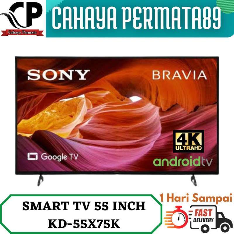 Jual SONY Bravia KD-55X75K - Google TV UHD 4K HDR 55 Inch KD55X75K di ...