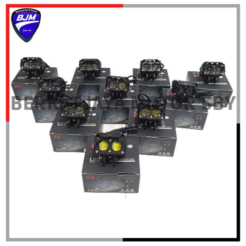 Jual Mini Projie Mini Projector Sql 2 Mata Led Foglamp Laser Hi Low ...