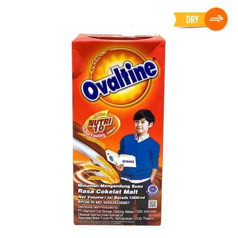 Jual Susu Ovaltine Susu UHT Milk Rasa Cokelat Malt 1000ml di Seller ...