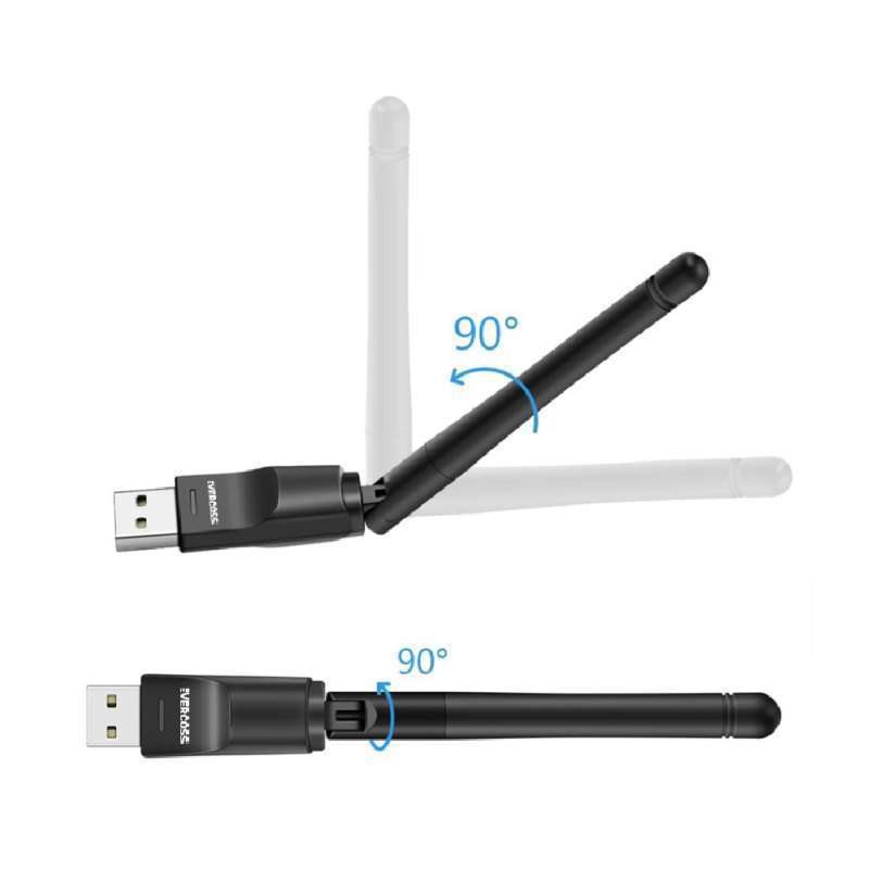 Jual Evercoss WF 1 WiFi Dongle untuk PC Laptop STB di Seller MAGIC ...