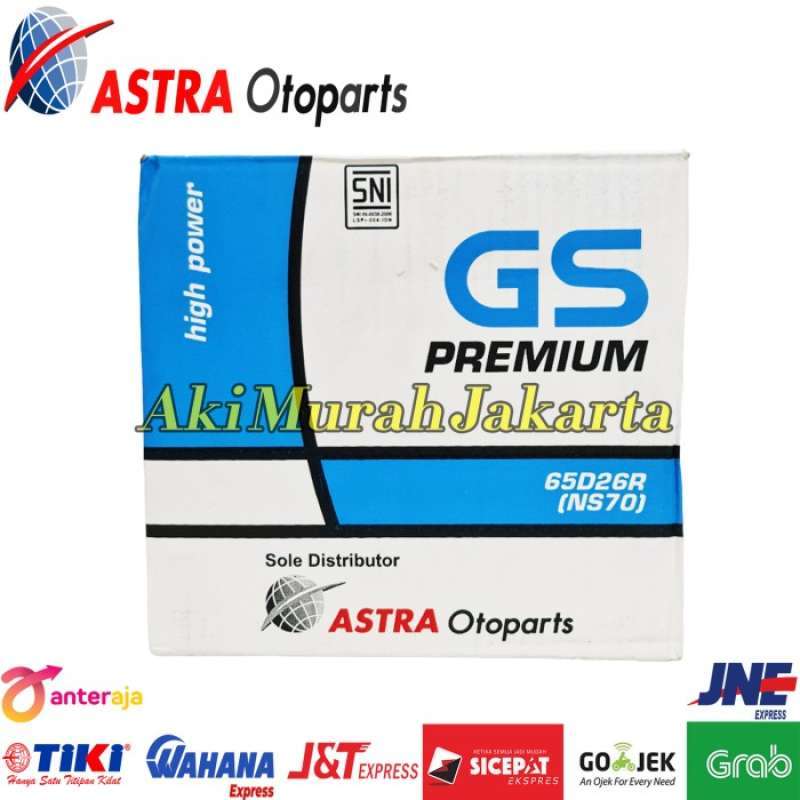 Jual Aki Mobil Toyota New Kijang GS Premium Astra NS70 Aki Basah 12V ...