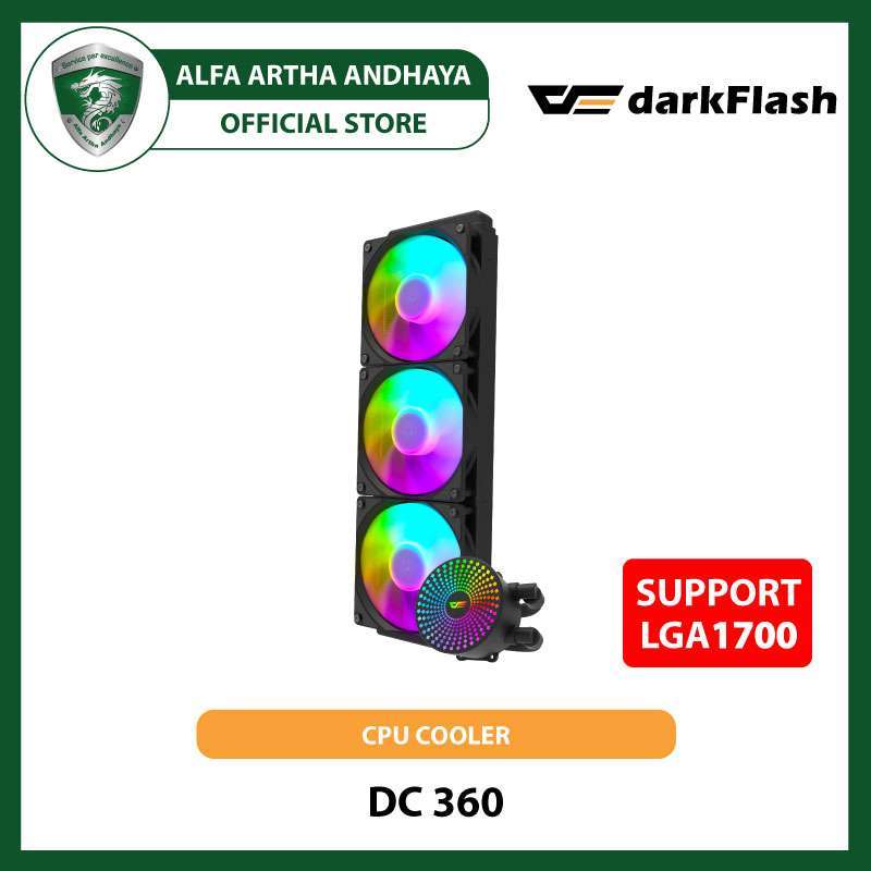 Jual Darkflash Dc360 Argb Liquid Cpu Cooler [support Intel & Amd] Di Seller Alfa Artha Andhaya ...