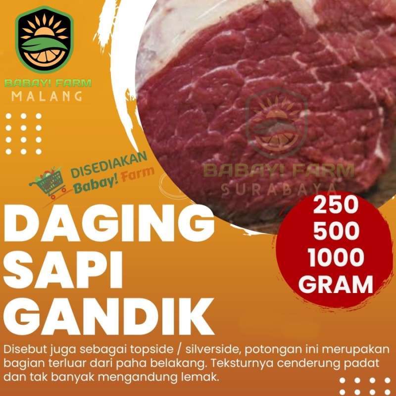 Daging Silverside Gratis Ongkir 🔥 Harga Murah November 2025