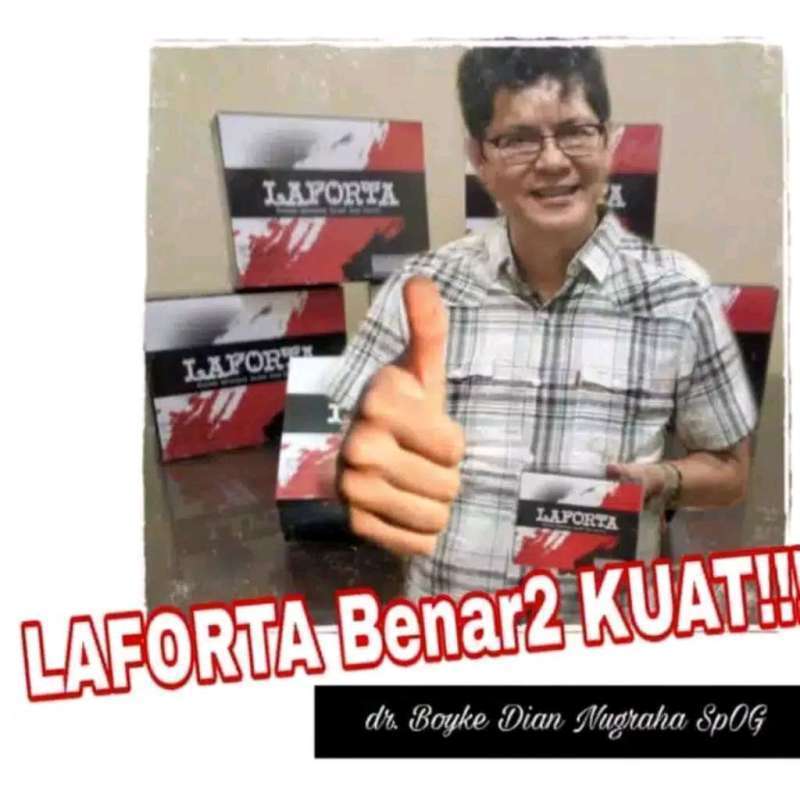 Jual Laforta Original Resmi Bpom Obat Kuat Pria Rekomendasi Dr Boyke ...