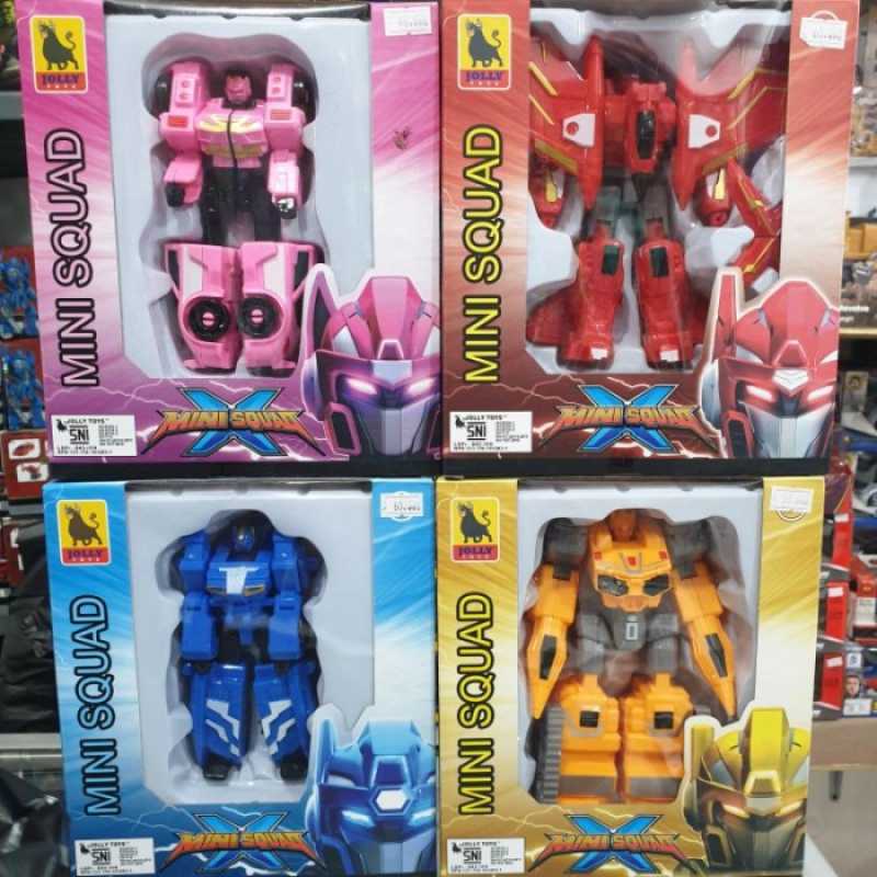 Jual Hot Mainan Mini Force Ranger Robot Dan Maskot Miniforce Sammy Volt ...