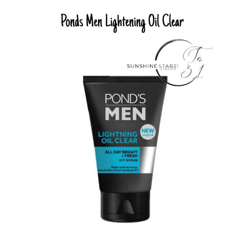 Jual Ponds Men Lightening Oil Clear Face Wash di Seller SunshineStar31 ...