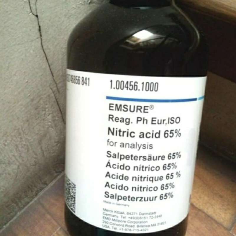 Promo Merck nitric acid 65 person HNO3 asam nitric Diskon 33% di Seller ...