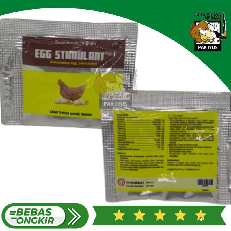 Jual EGG STIMULANT OBAT VITAMIN AYAM PETELUR MULTIVITAMIN PEMICU ...