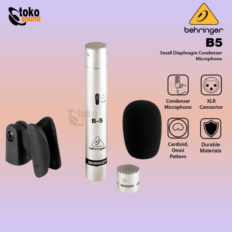 Jual Behringer B-5 Small-diaphragm Condenser Microphone di Seller ...