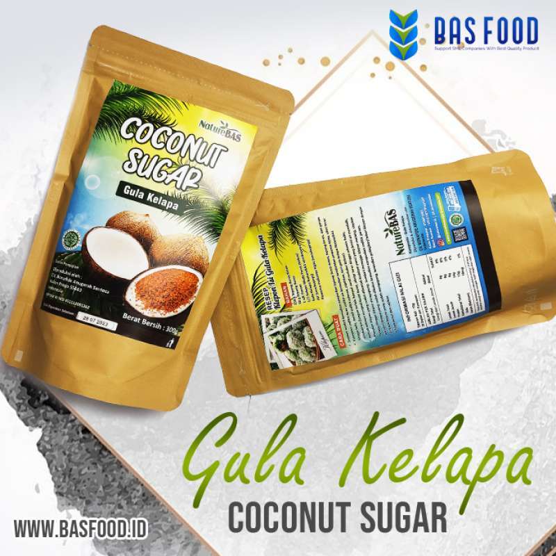 Jual Coconut Sugar Low Glycemic Index - Gula Kelapa NatureBAS 600g untuk Isian Klepon Mendut dan ...