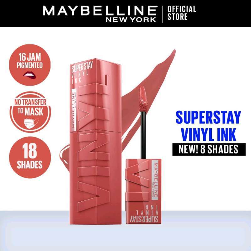 Jual Maybelline Super Stay Vinyl Ink Lip Cream Original di Seller New ...