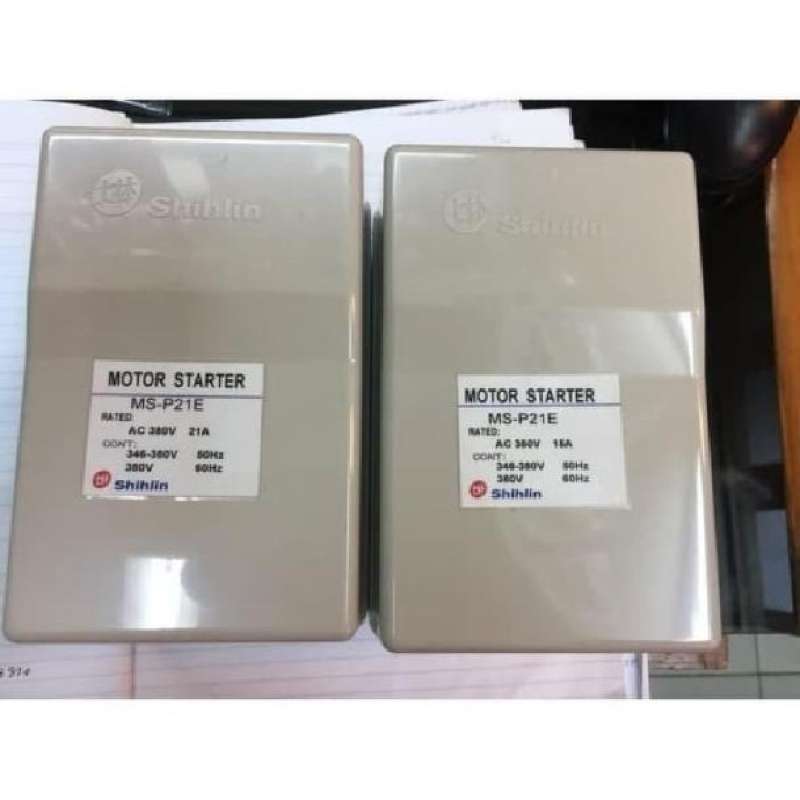 Promo SHIHLIN DOL STARTER/MAGNETIC SWITCH MS-P21E 15A&21A (220V 380V) - 21a 380v Diskon 1% di ...