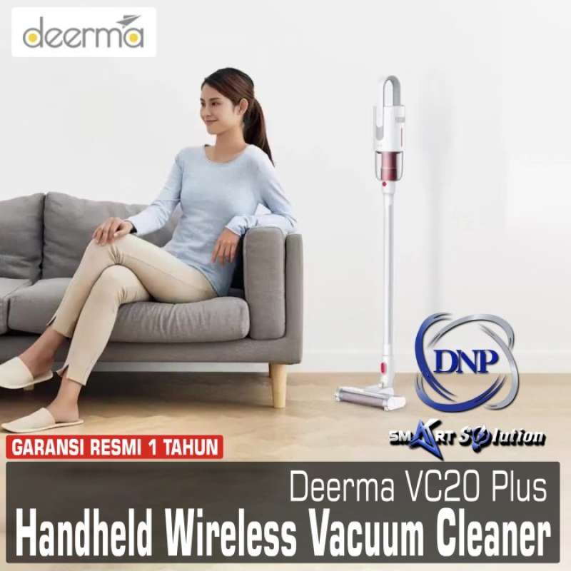 Jual Deerma Vc20 Plus Vacuum Vacum Cleaner Cordless Wireless Penyedot ...
