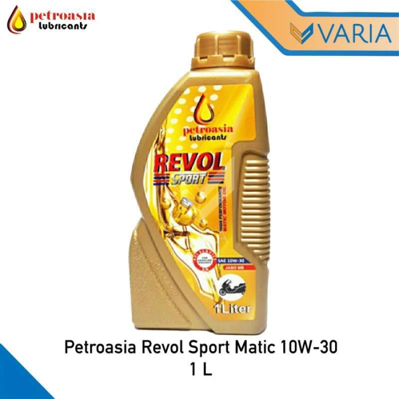 Jual Petroasia Revol Sport Matic SAE 10W-30 SN 1 L Oli Mesin Motor ...