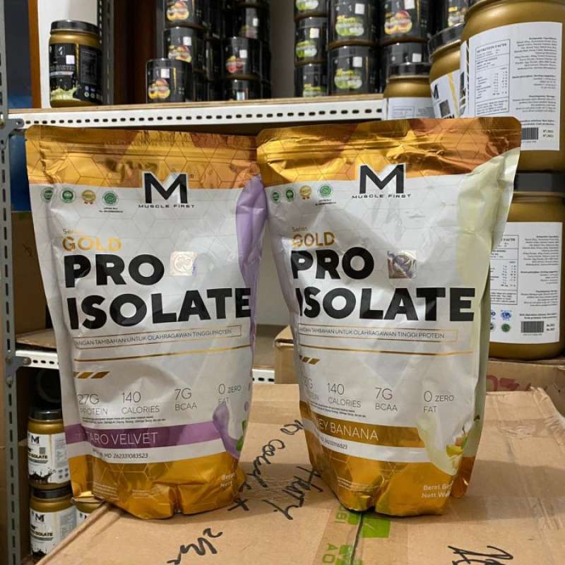 Jual Muscle First Whey Gold Series Pro 2lbs 912 Gram M1 Nutrion ...