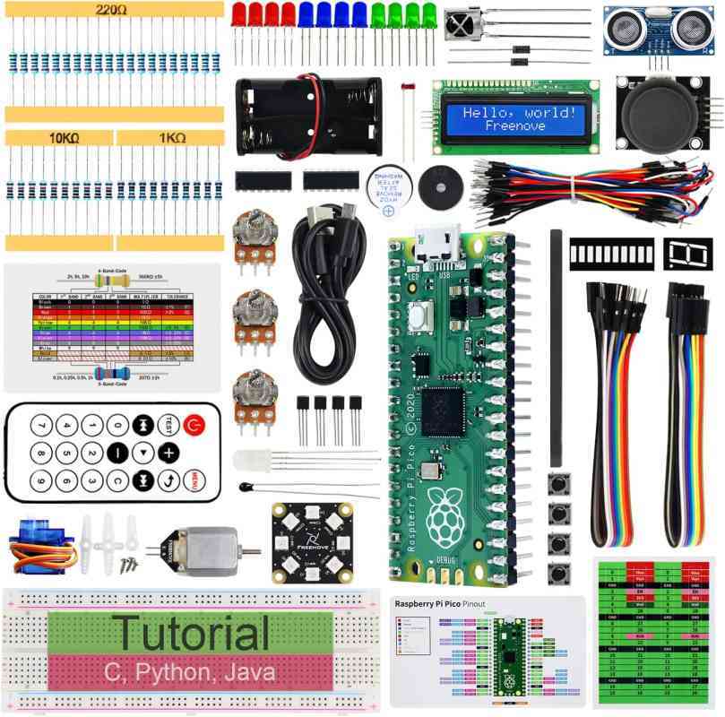 Jual Super Starter Kit For Raspberry Pi Pico Compatible With Arduino Ide Di Seller Red Diamond