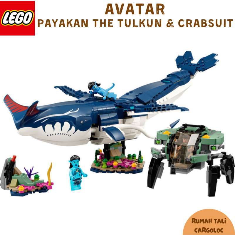 Jual (po) Lego Avatar Payakan The Tulkun & Crabsuit Bricks Di Seller ...