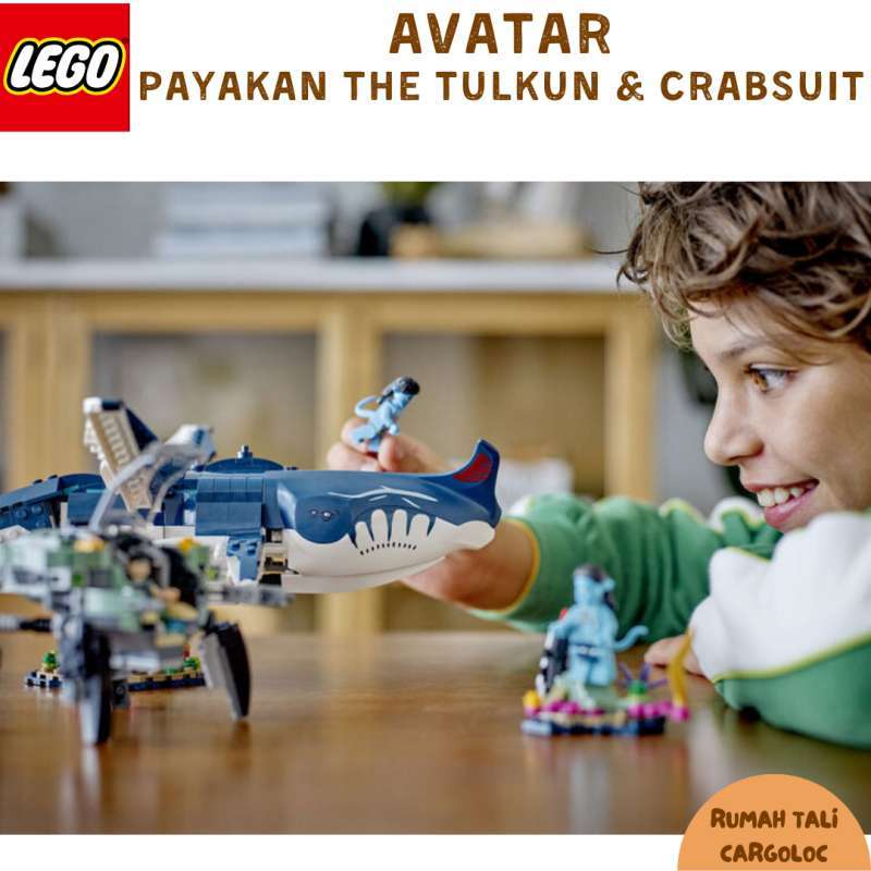 Jual (po) Lego Avatar Payakan The Tulkun & Crabsuit Bricks Di Seller ...