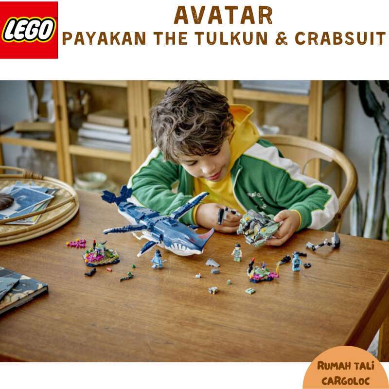 Jual (po) Lego Avatar Payakan The Tulkun & Crabsuit Bricks Di Seller ...