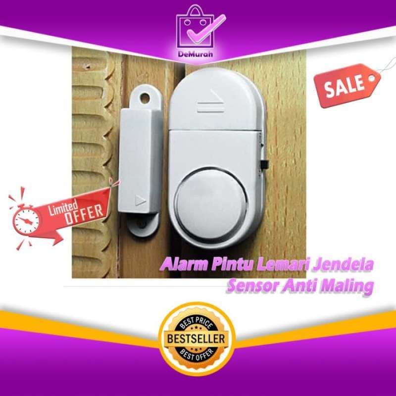 Promo Alarm Pintu Lemari Jendela / Sensor Anti Maling Terbatas Diskon ...