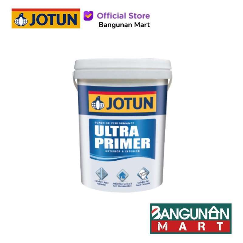 Jual Cat Dasar Tembok JOTUN Ultra Primer 20 L di Seller Jotun Bangunan ...