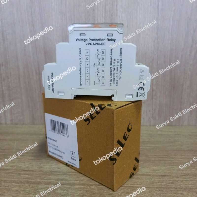 Jual Selec Vpra2m Vpr Proteksi Tegangan Pfr Voltage Protection Relay Di ...