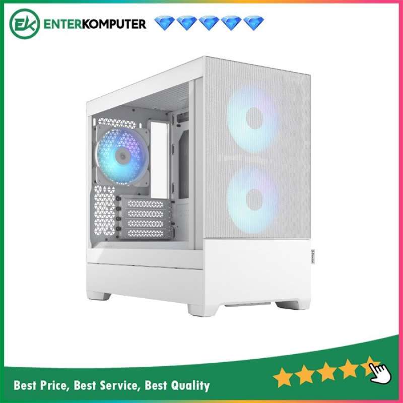 Jual Casing Fractal Pop Mini Air Rgb White Tg Clear Tint Di Seller ...