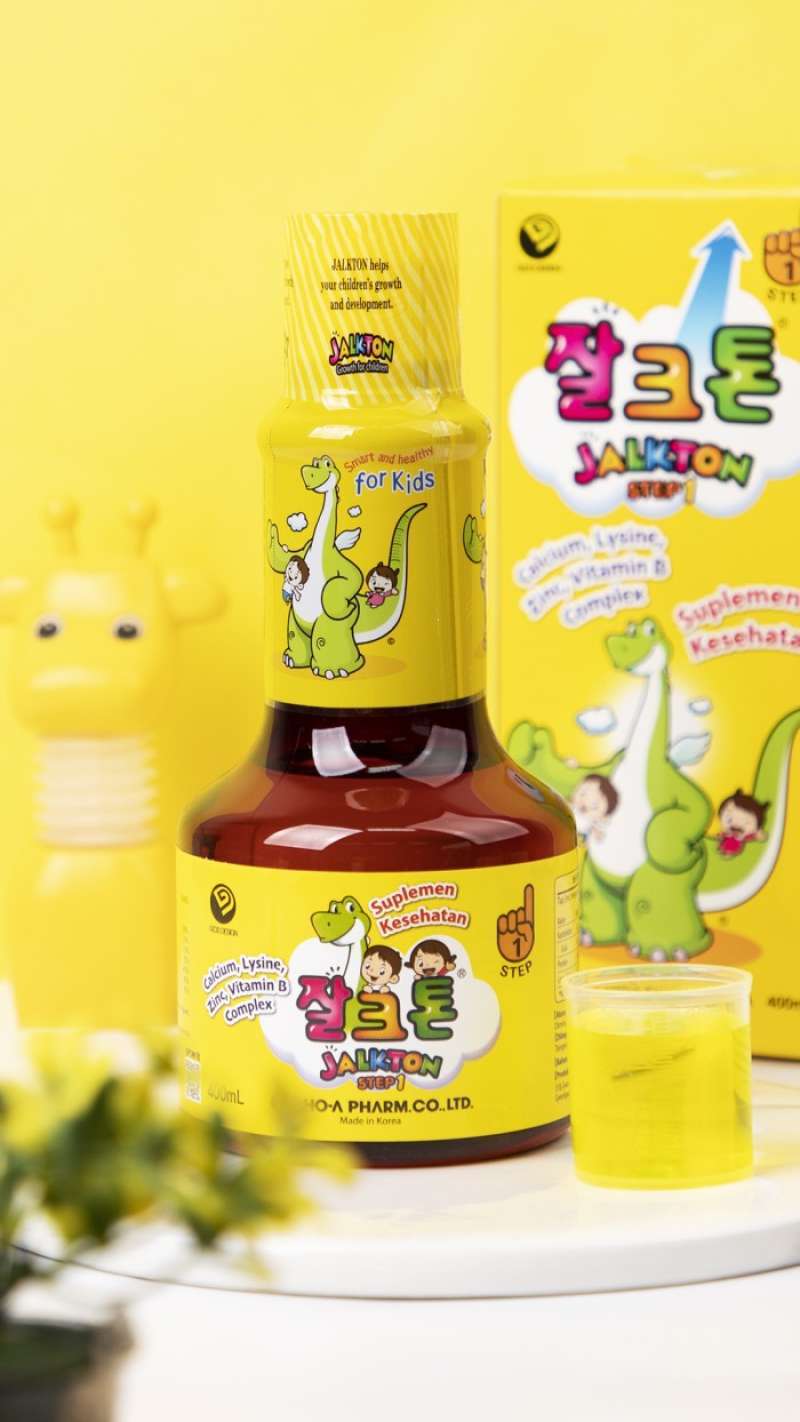 Jual Jalkton Step 1 & 2 Kids Multivitamin / Minuman Kesehatan Anak Di ...