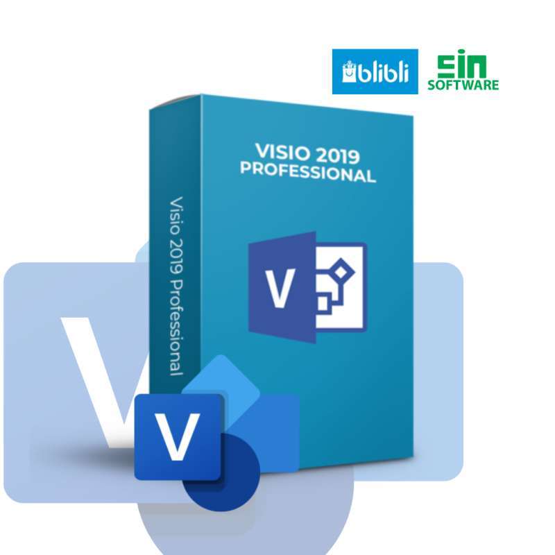 Promo Microsoft Visio 2019 Pro Plus [Original Lisensi] 100% Original Diskon 10% di Seller SEIN ...