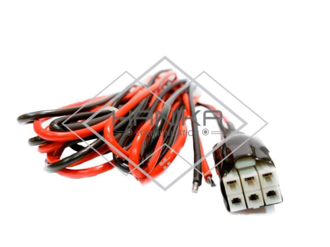 Promo Kabel DC 6 Pin 2.8m Radio Rig Icom IC-718 Power Kenwood Yaesu ...