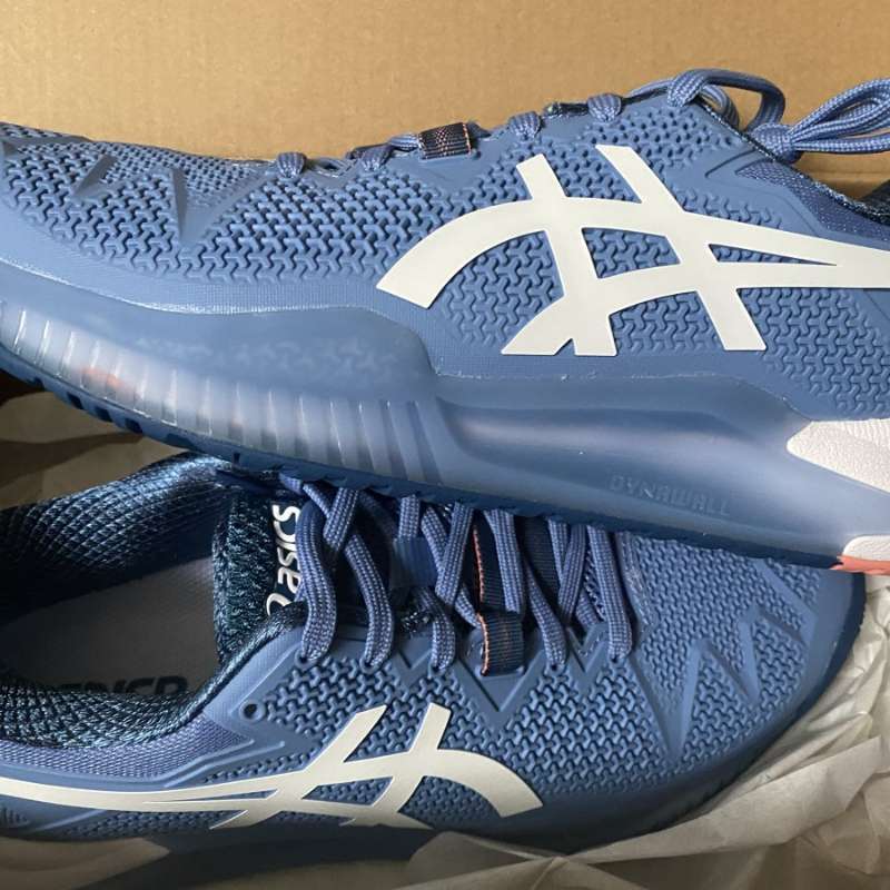 Jual Sepatu Tenis Asics Gel-resolution 8 Blue Harmony - 39 Di Seller ...