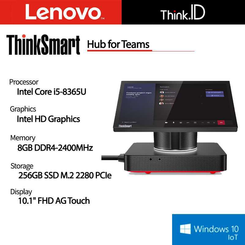 Jual Lenovo Thinksmart Hub For Teams I5-8365u 8gb 256gb Nvme Win10 Iot ...