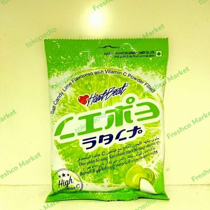 Jual Airi Heartbeat Lime Salt Candy 120gr Di Seller Freshco Market ...