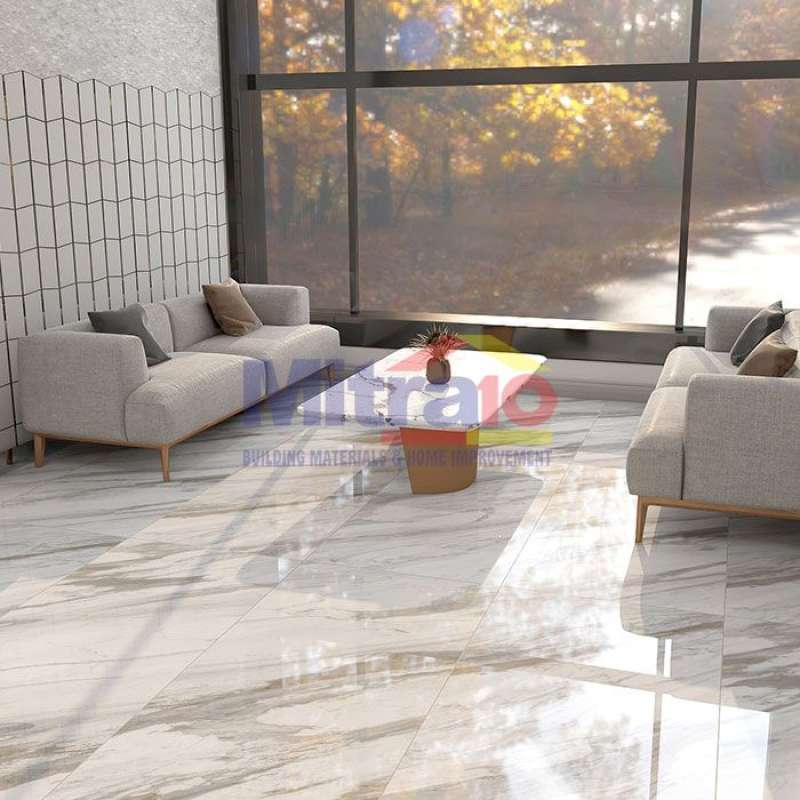 Jual Sincere Granite Lantai Mbqb12688 Glazed 60x120 Cm Putih Di Seller ...