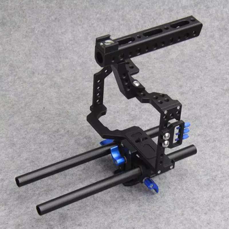 Promo Rig Cage Rail Rod Top Handle Stabilizer Kamera Sony A7 A7ii A7iii ...
